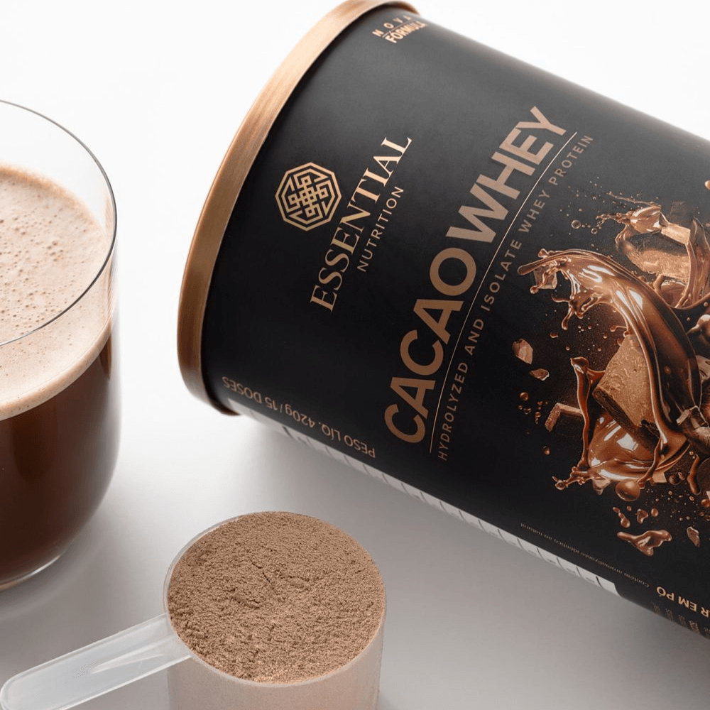 Whey Protein Cacao Essential 420G - Divina Terra